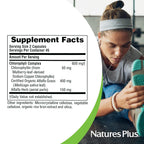 Herbal chlorophyll supplement for wellness