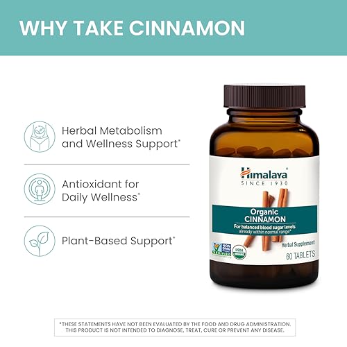 Herbal cinnamon tablets for energy