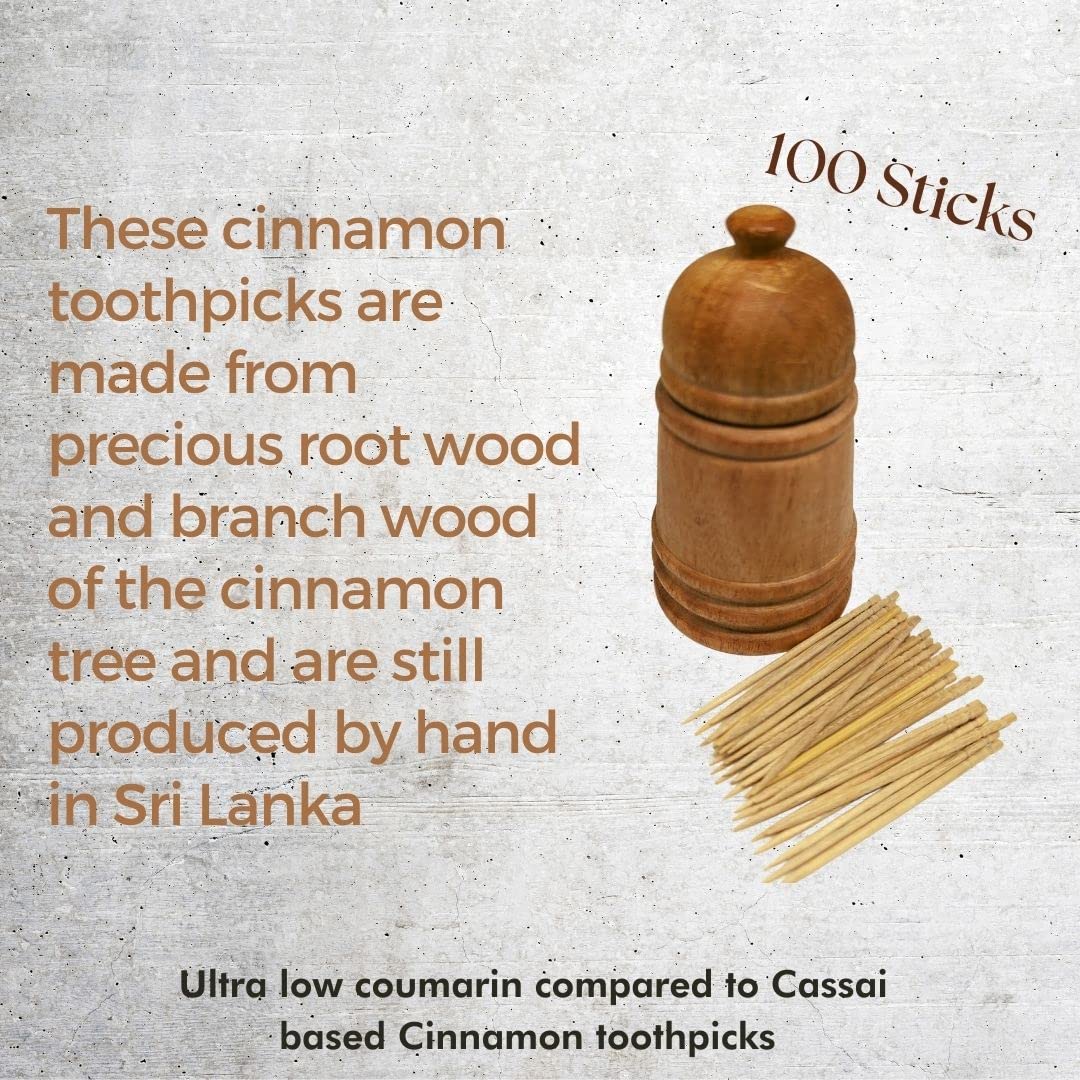 herbal cinnamon toothpicks for health benefits