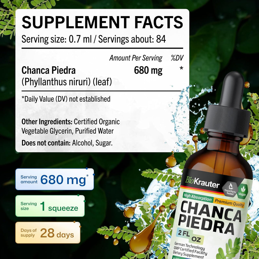 herbal cleanse Chanca Piedra tincture