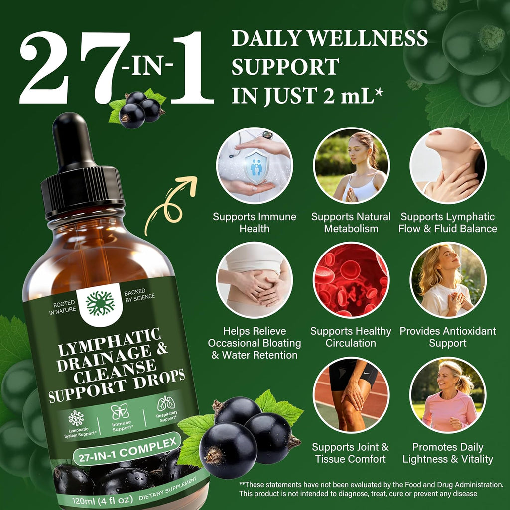 Herbal cleanse drops for detox