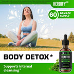 herbal cleanse with cilantro extract