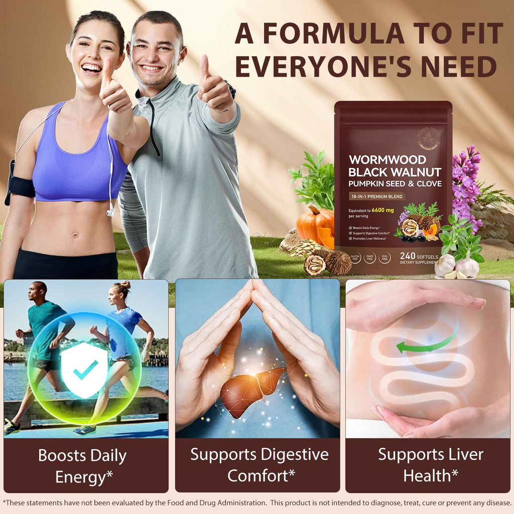 herbal cleanse with clove extract