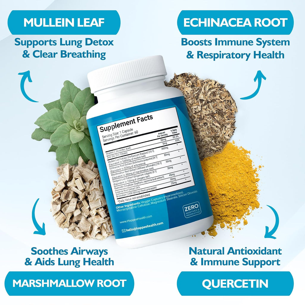 herbal cleanse with Mullein extract