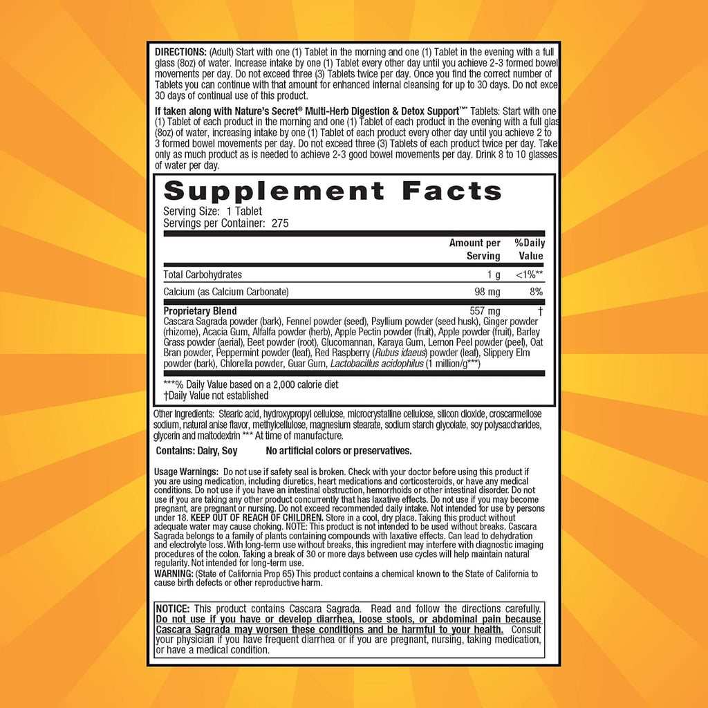 herbal colon cleanse tablets for detox