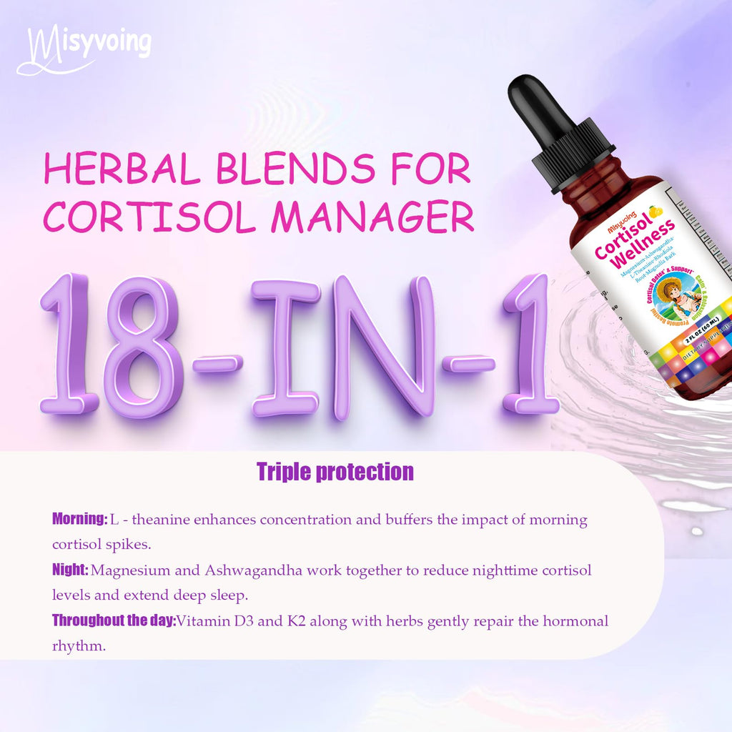 Herbal cortisol support drops