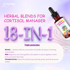 Herbal cortisol support drops