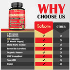 herbal cranberry capsules for wellness