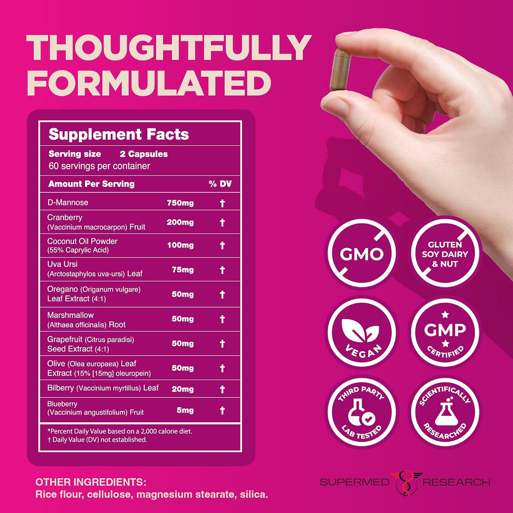 herbal cranberry capsules for wellness