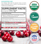 herbal cranberry concentrate for digestion