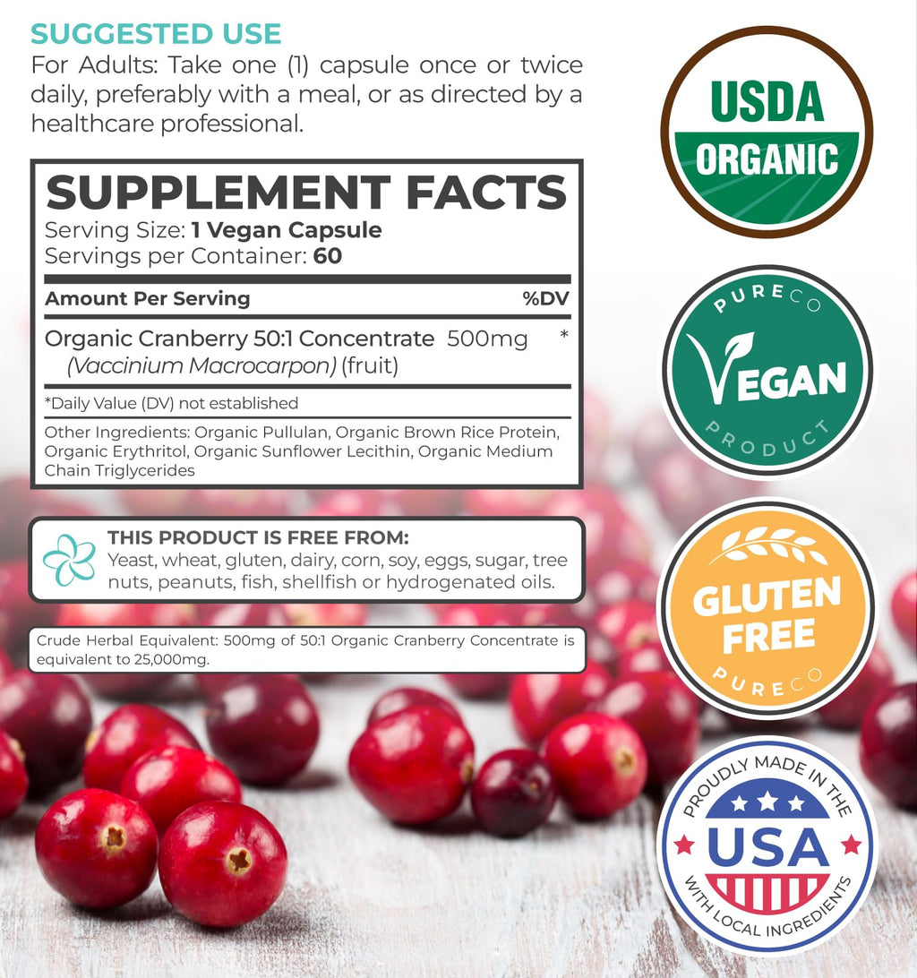 herbal cranberry concentrate for wellness