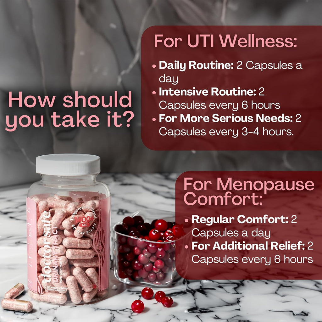 Herbal Cranberry D-Mannose for digestive balance