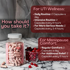 Herbal Cranberry D-Mannose for digestive balance