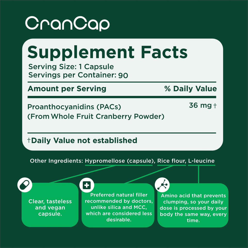 Herbal cranberry extract for vitality