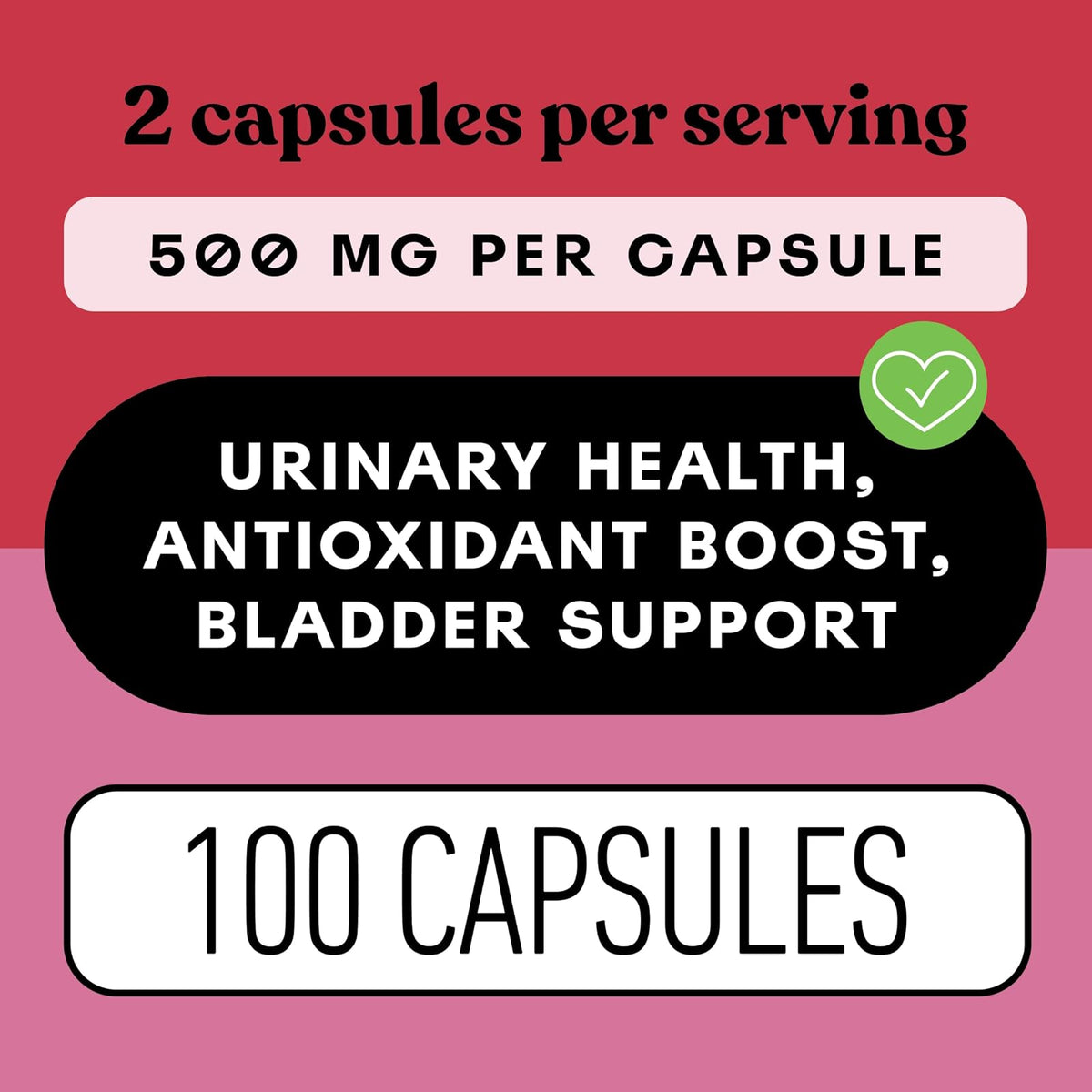 herbal cranberry for urinary health