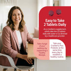 Herbal cranberry plus probiotic formula