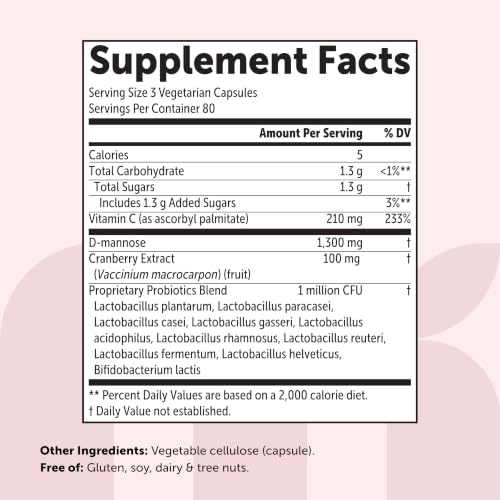 Herbal cranberry supplement for health