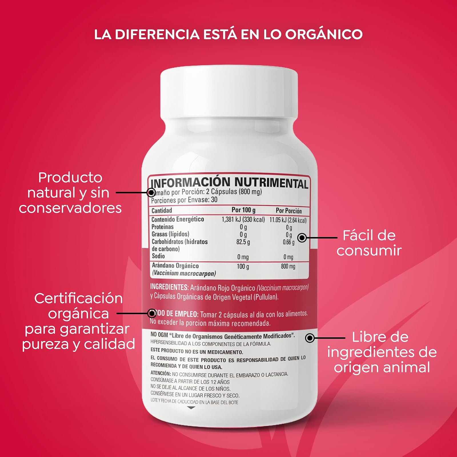 herbal cranberry supplement for immune support