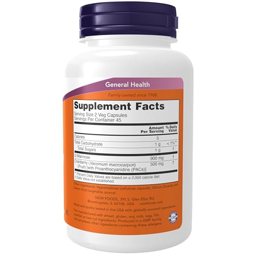 herbal cranberry supplement for urinary health