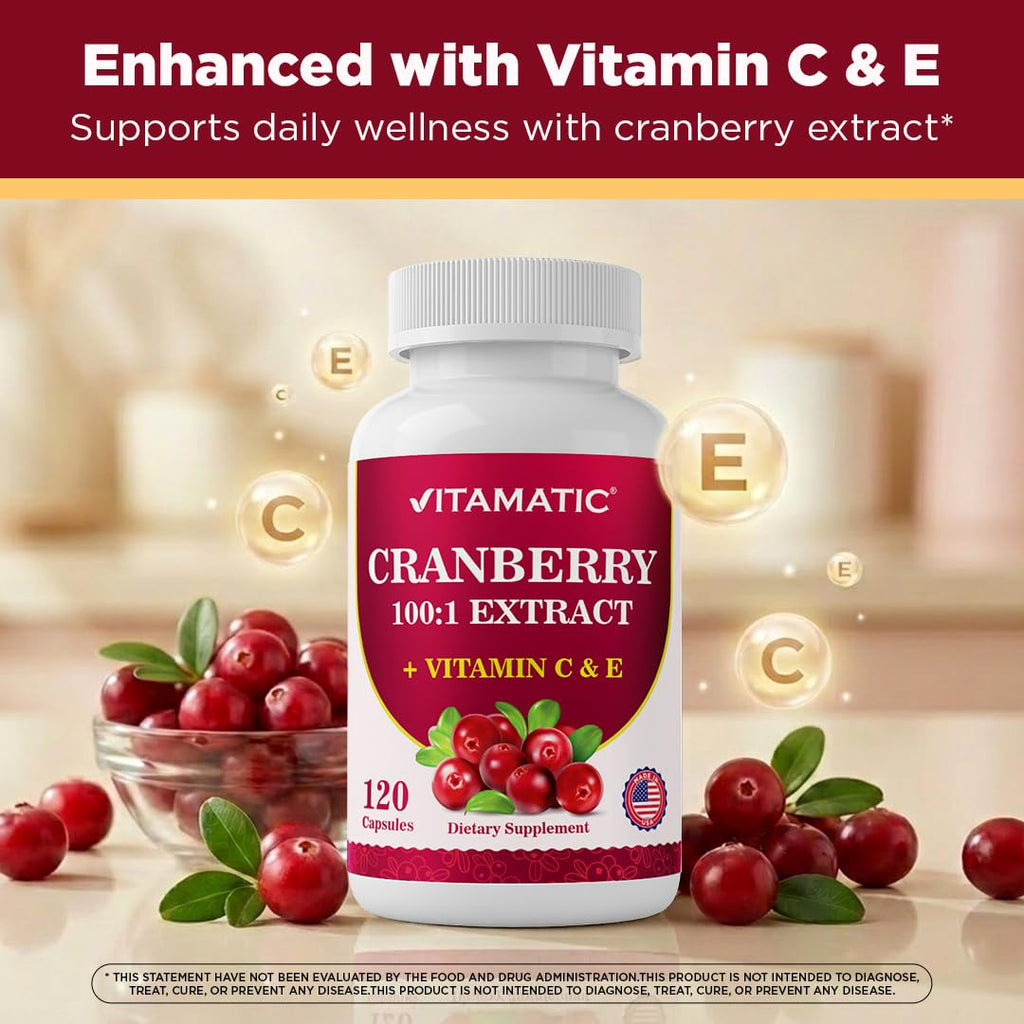 herbal cranberry supplement for vitality