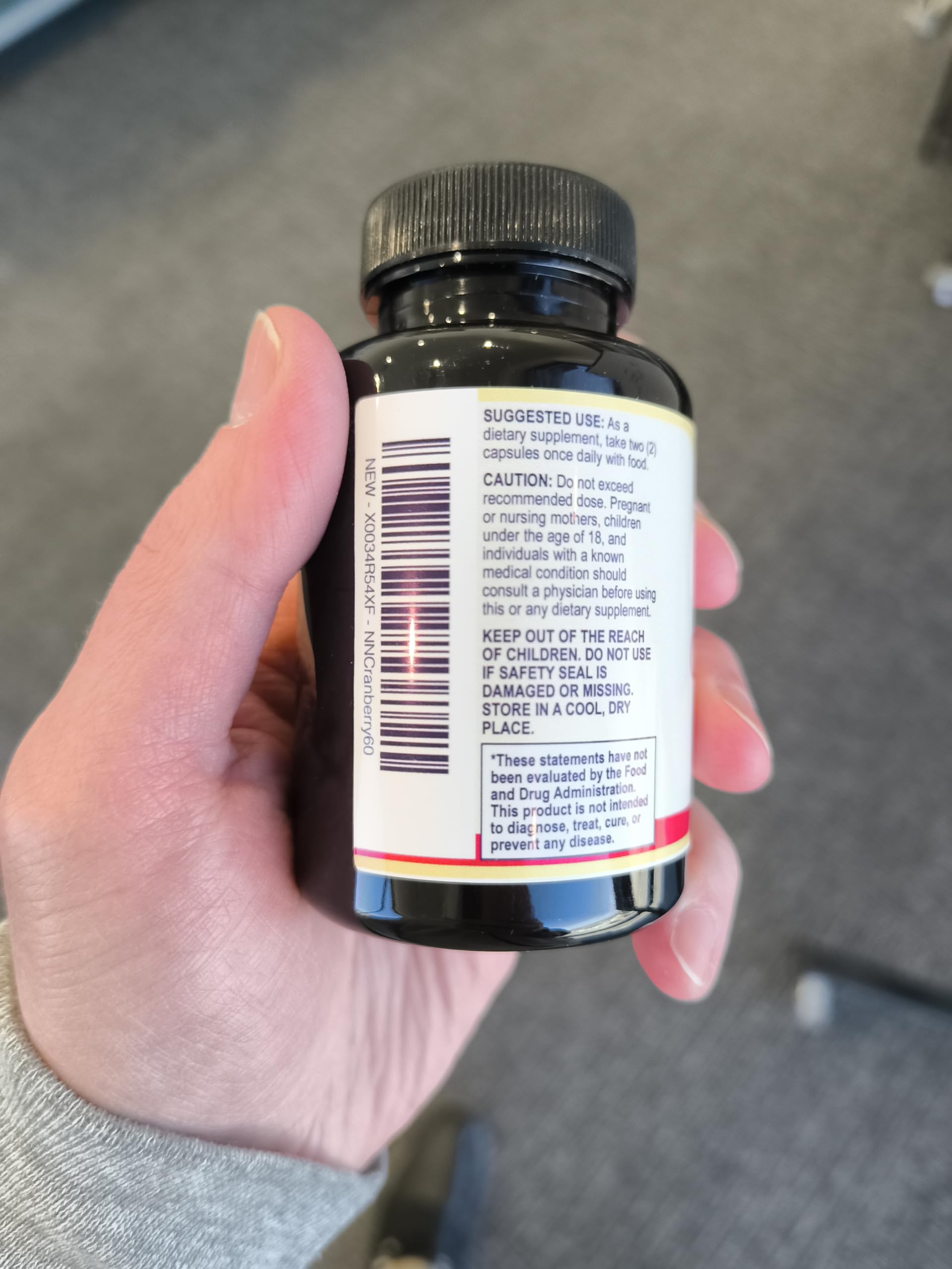 herbal cranberry supplement for vitality