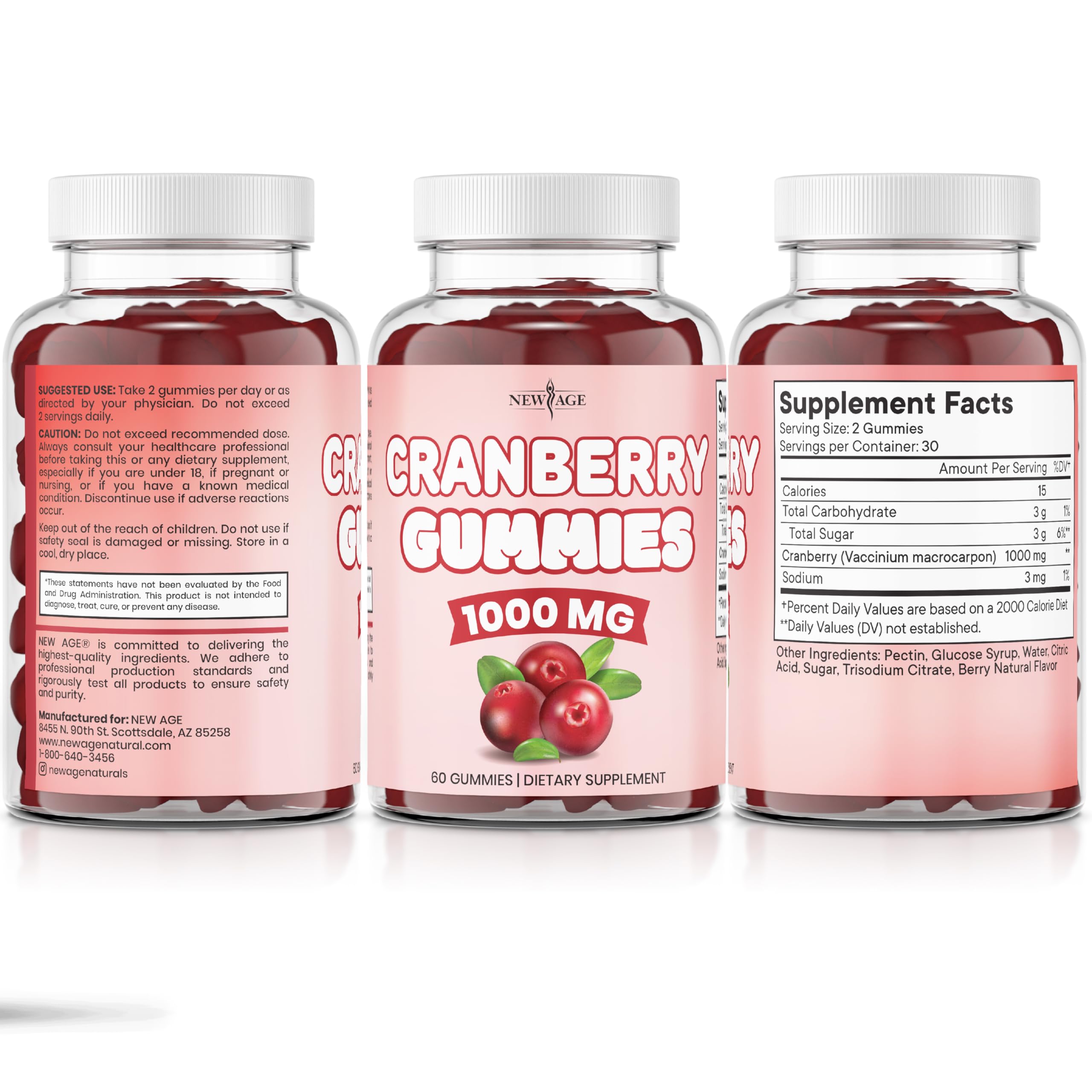 herbal cranberry supplement for vitality