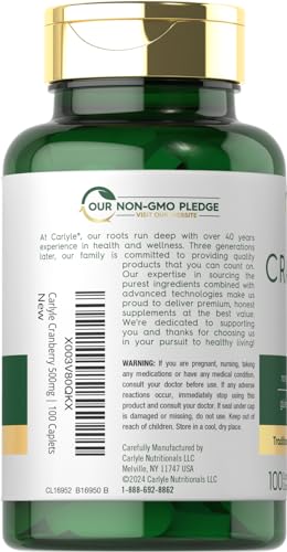 Herbal cranberry supplement for vitality