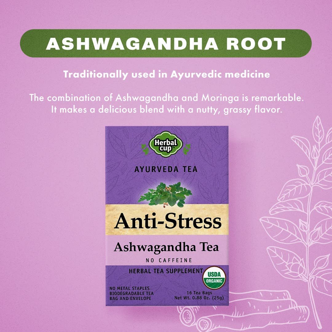 Herbal Cup ashwagandha tea benefits