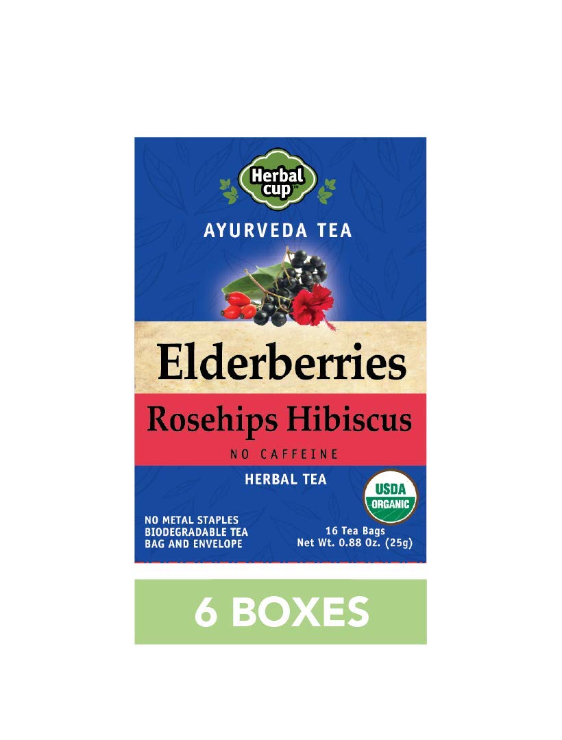 Herbal Cup elderberries tea bags