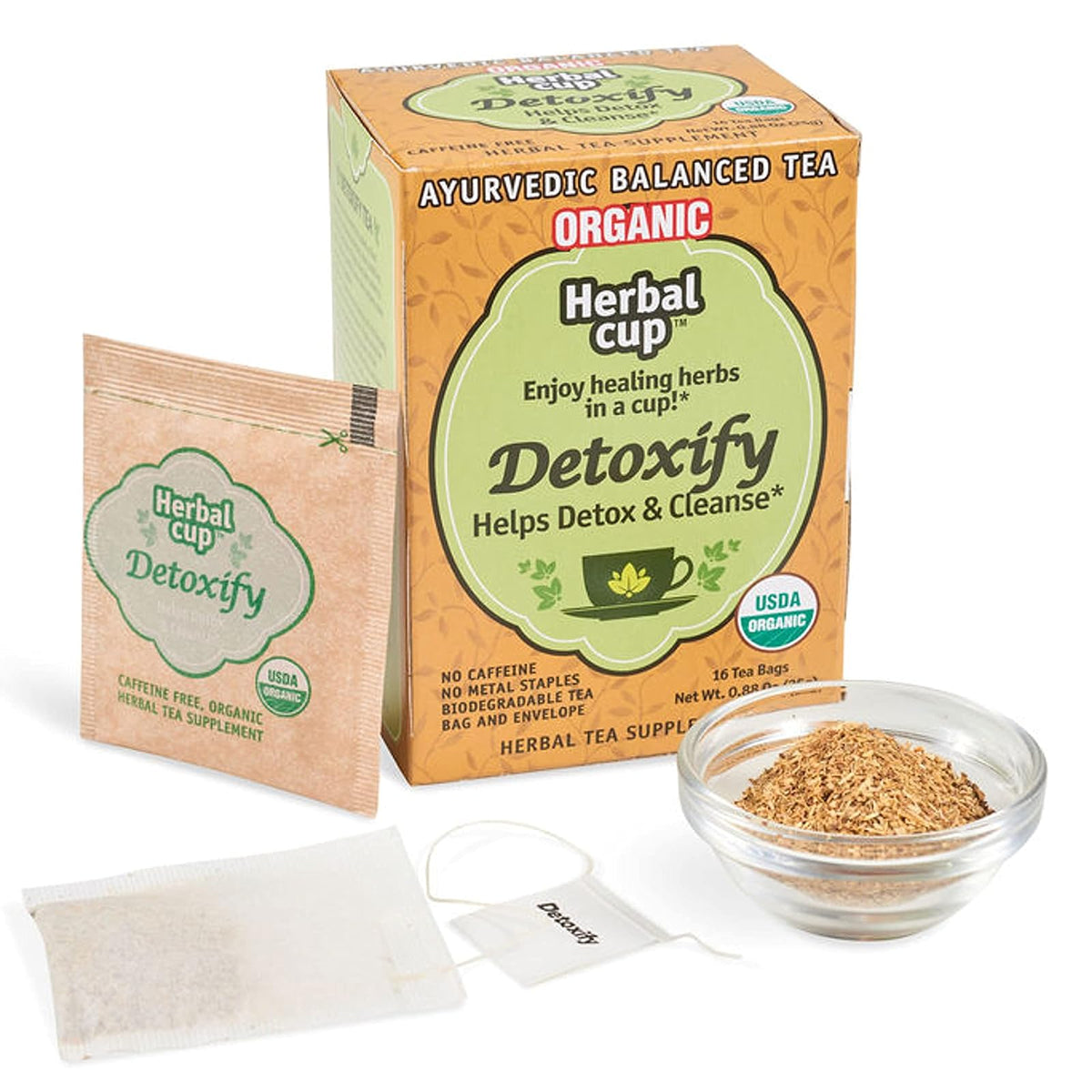 Herbal Cup organic detox tea
