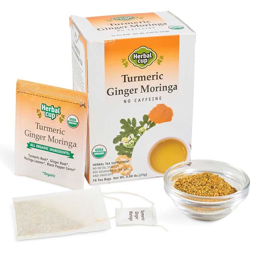 Herbal Cup turmeric ginger tea bags