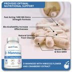 Herbal D-Mannose extract for effective cleansing