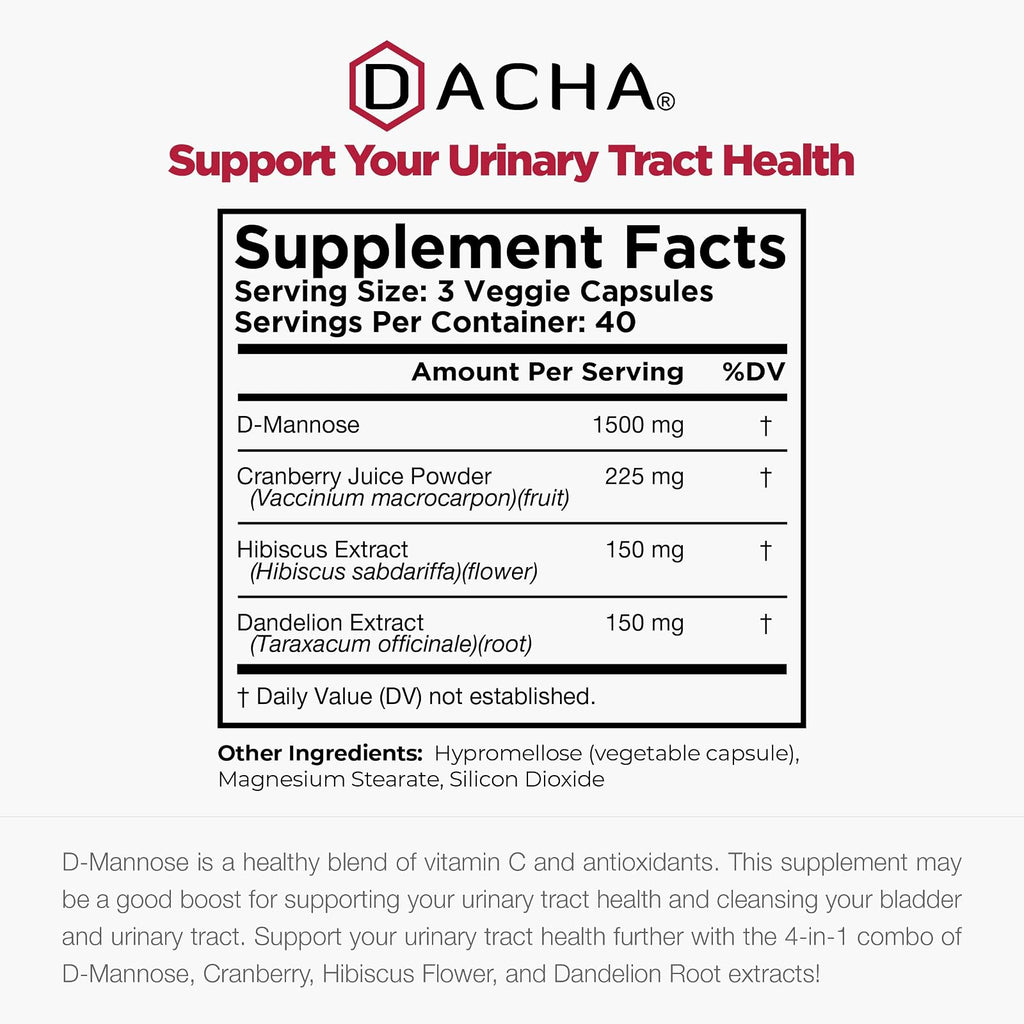 Herbal D-Mannose for women’s wellness