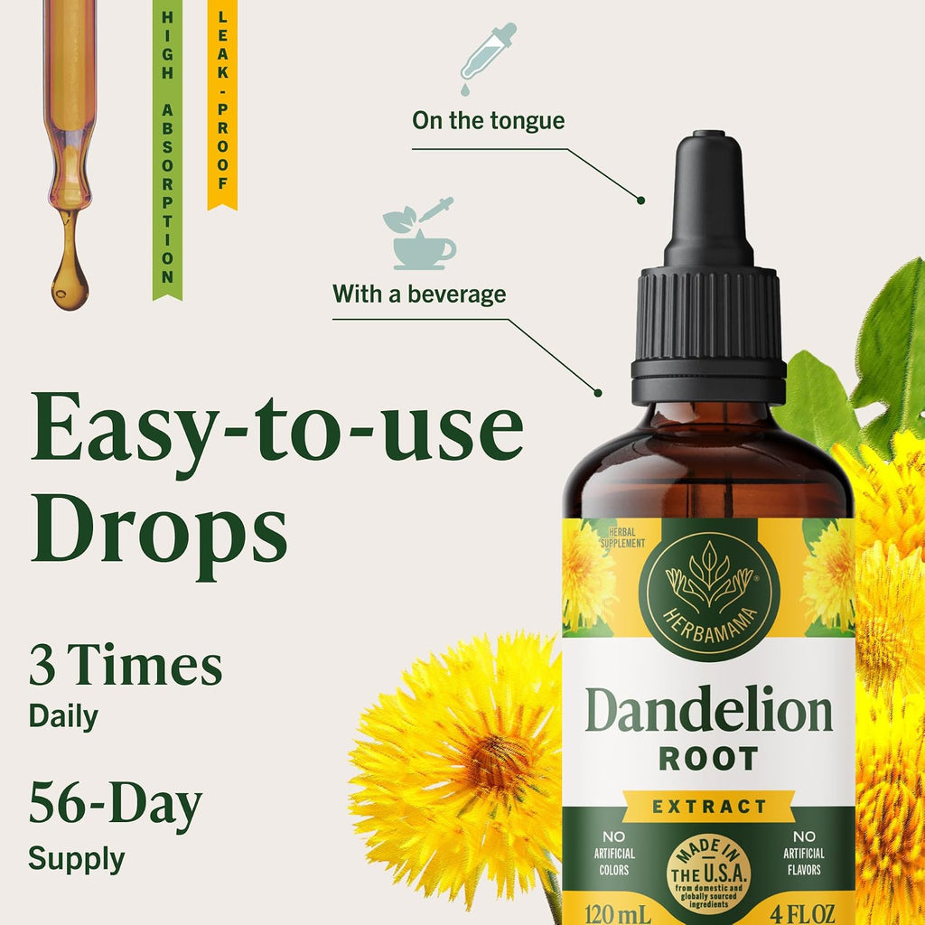 herbal dandelion capsules for liver support