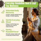 herbal dandelion leaf tea bags