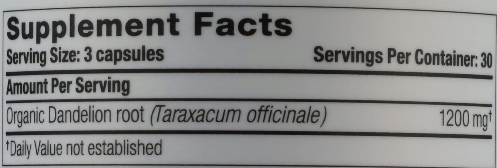 herbal dandelion root for liver support