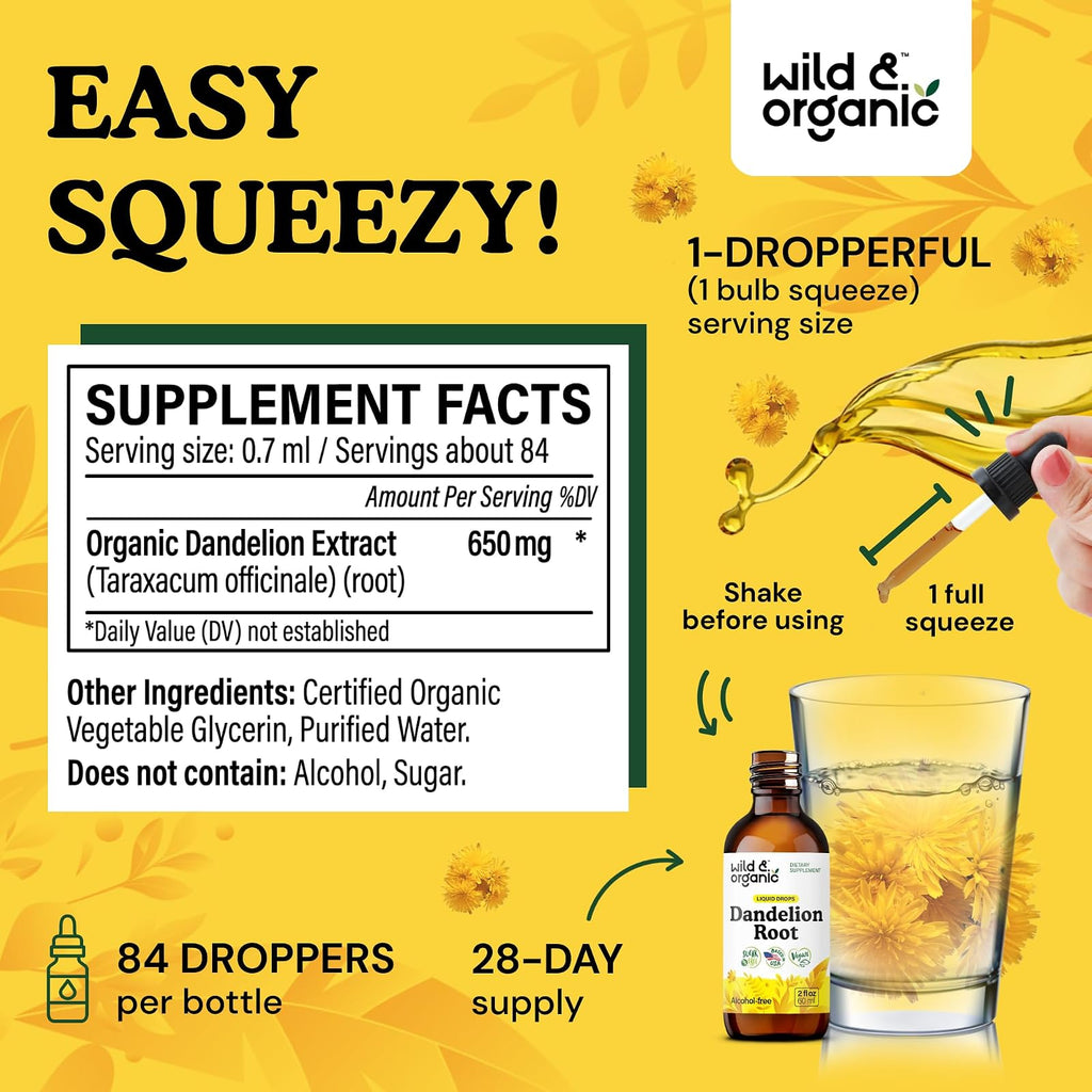 herbal dandelion root for wellness