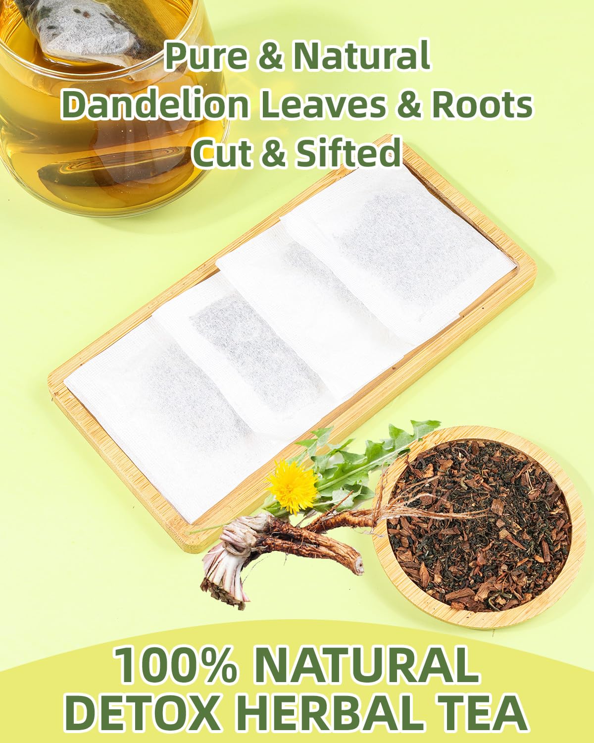 herbal dandelion tea for digestion