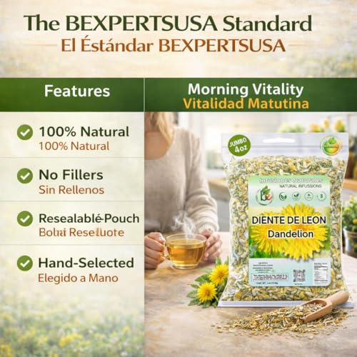 herbal dandelion tea for wellness
