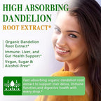 herbal dandelion tincture for detox