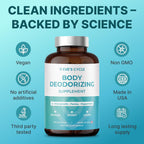 herbal deodorizing capsules for daily use
