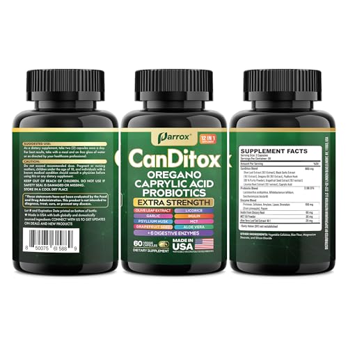 Herbal detox capsules for improved digestion