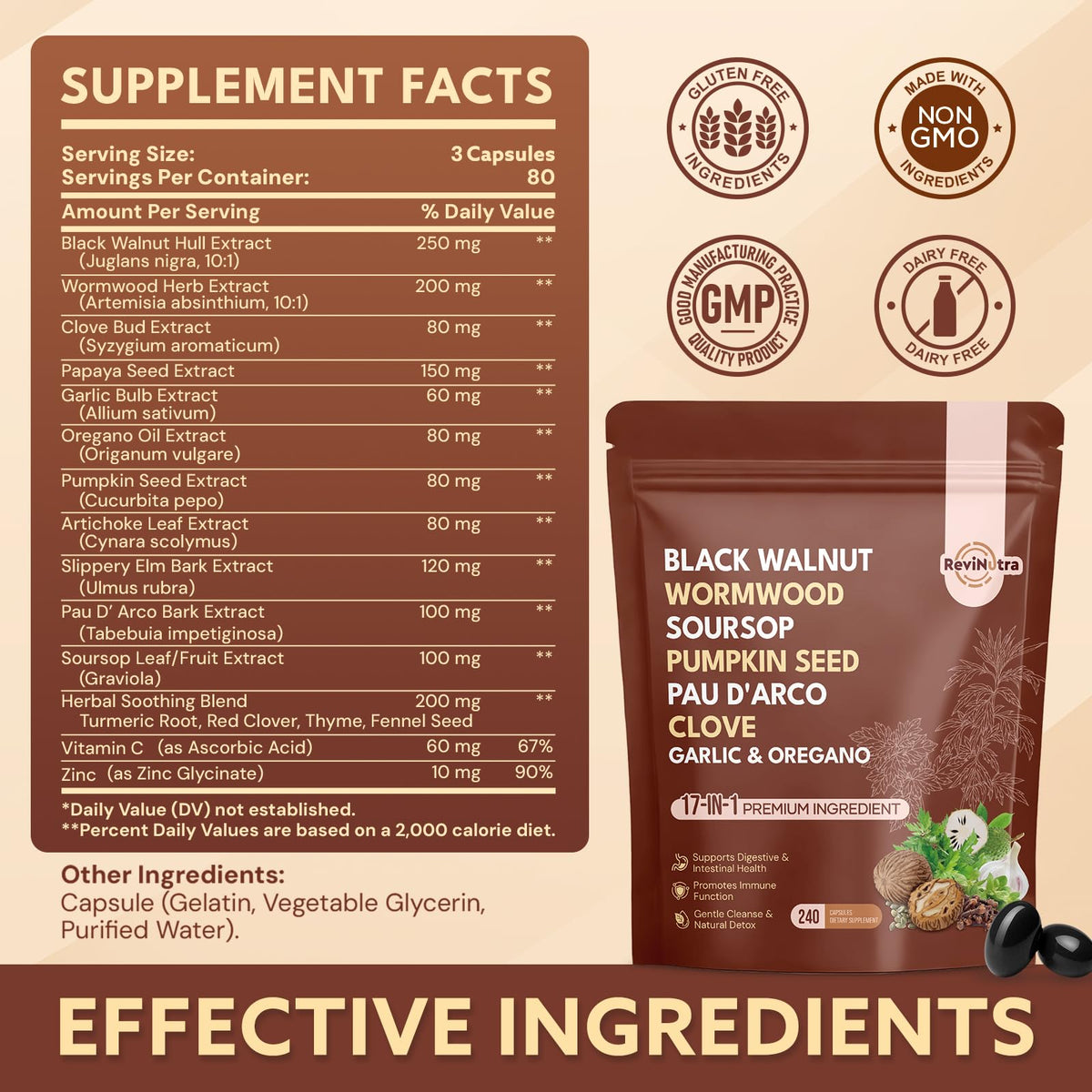 Herbal detox cleanse for wellness