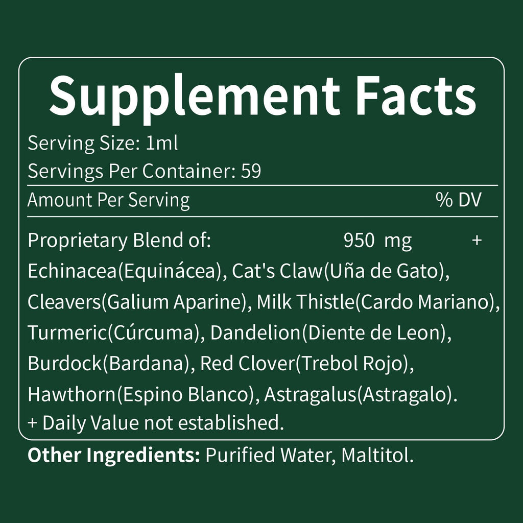 herbal detox drops for vitality