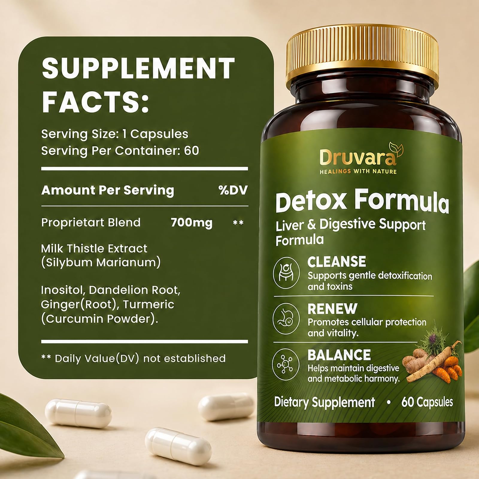 Herbal detox for liver health
