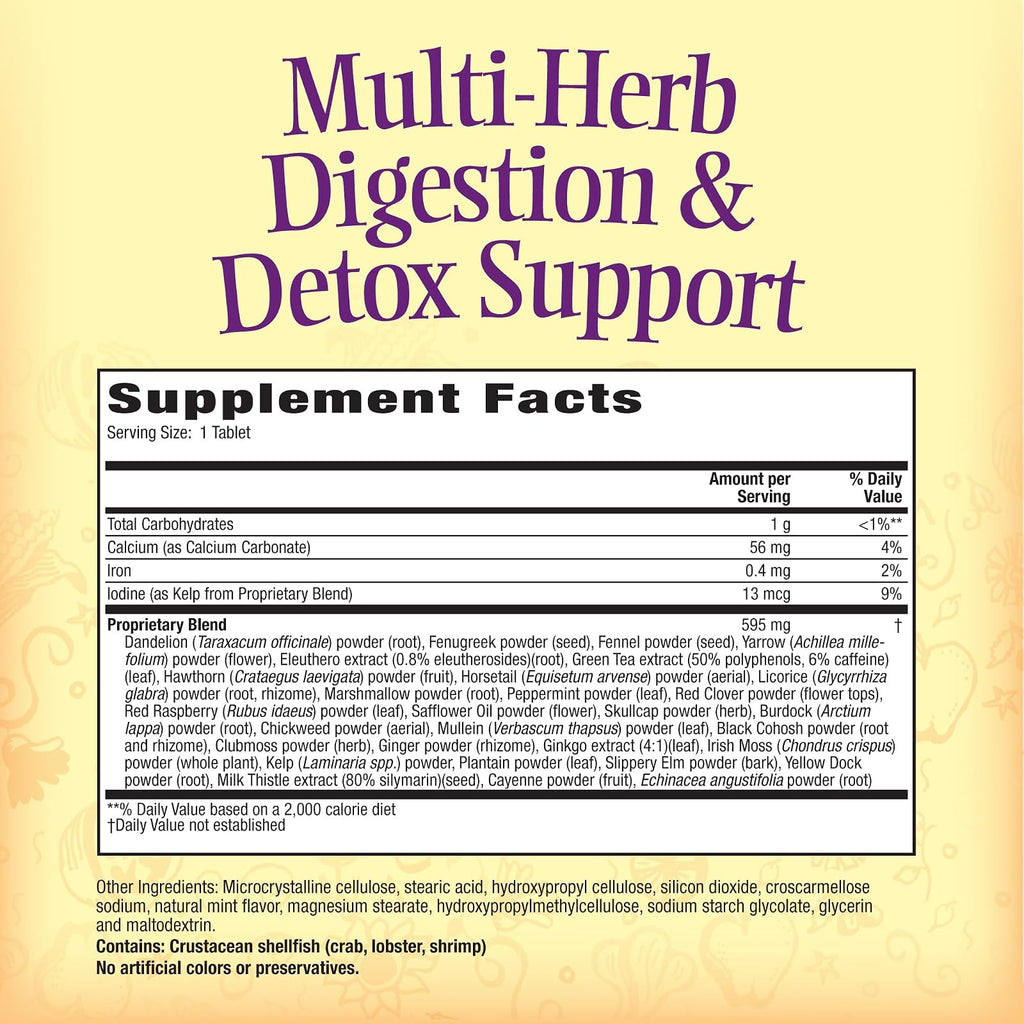 herbal detox multivitamins for wellness