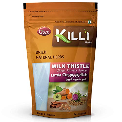 herbal detox support with milk thistle