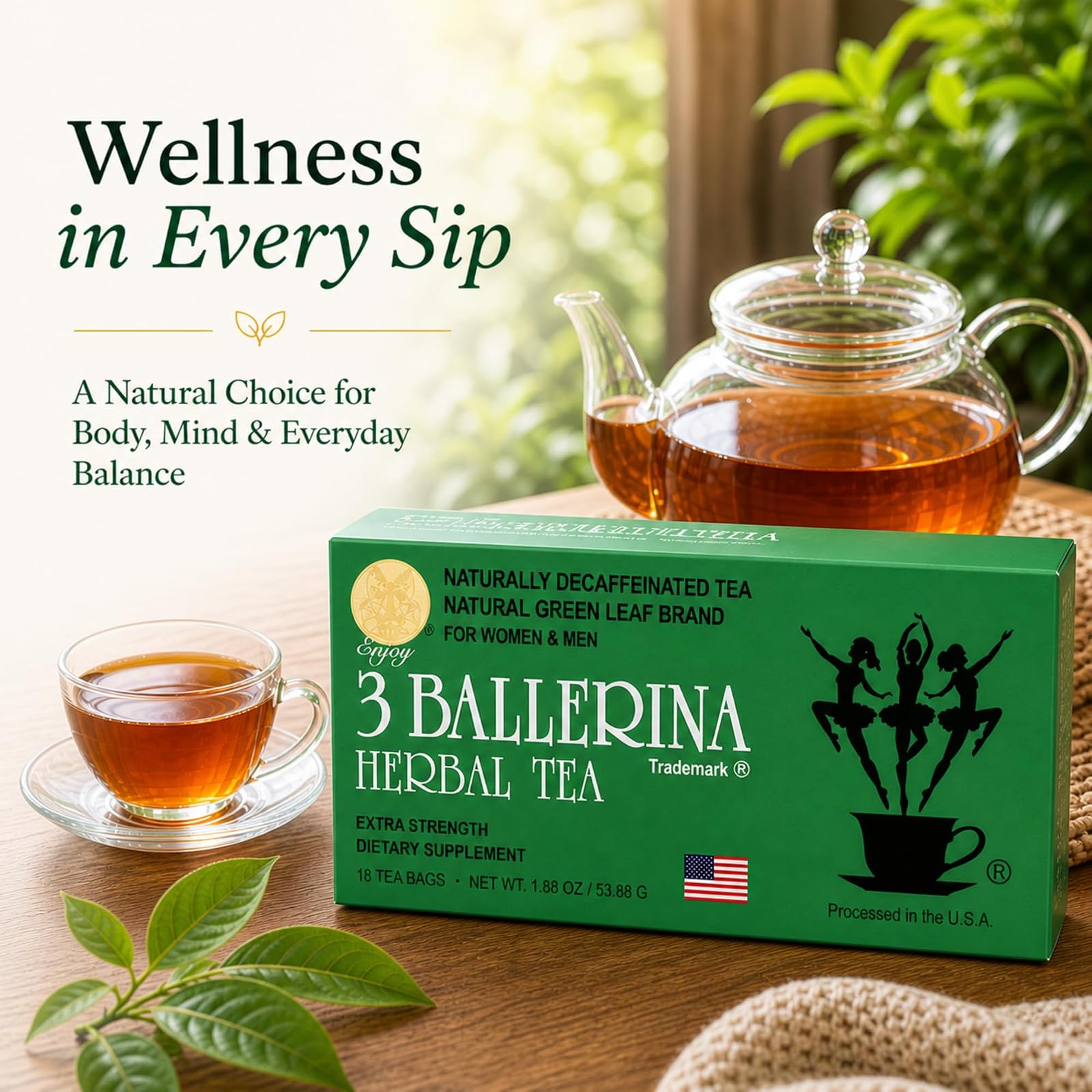 herbal detox tea for cleansing