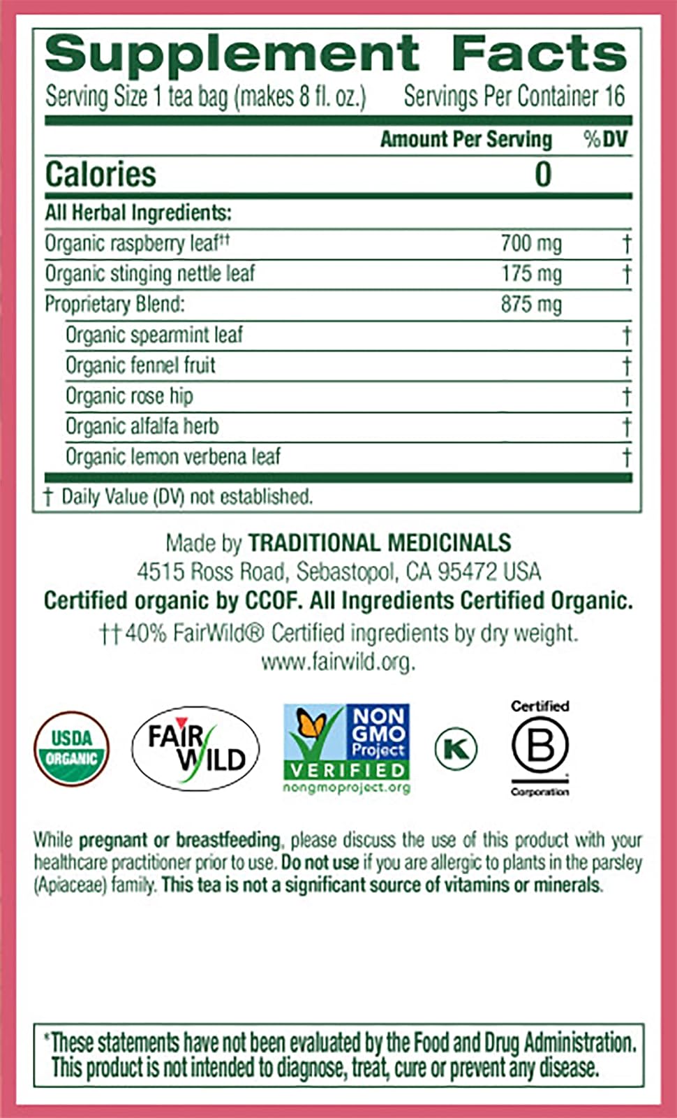 herbal detox tea for expectant mothers