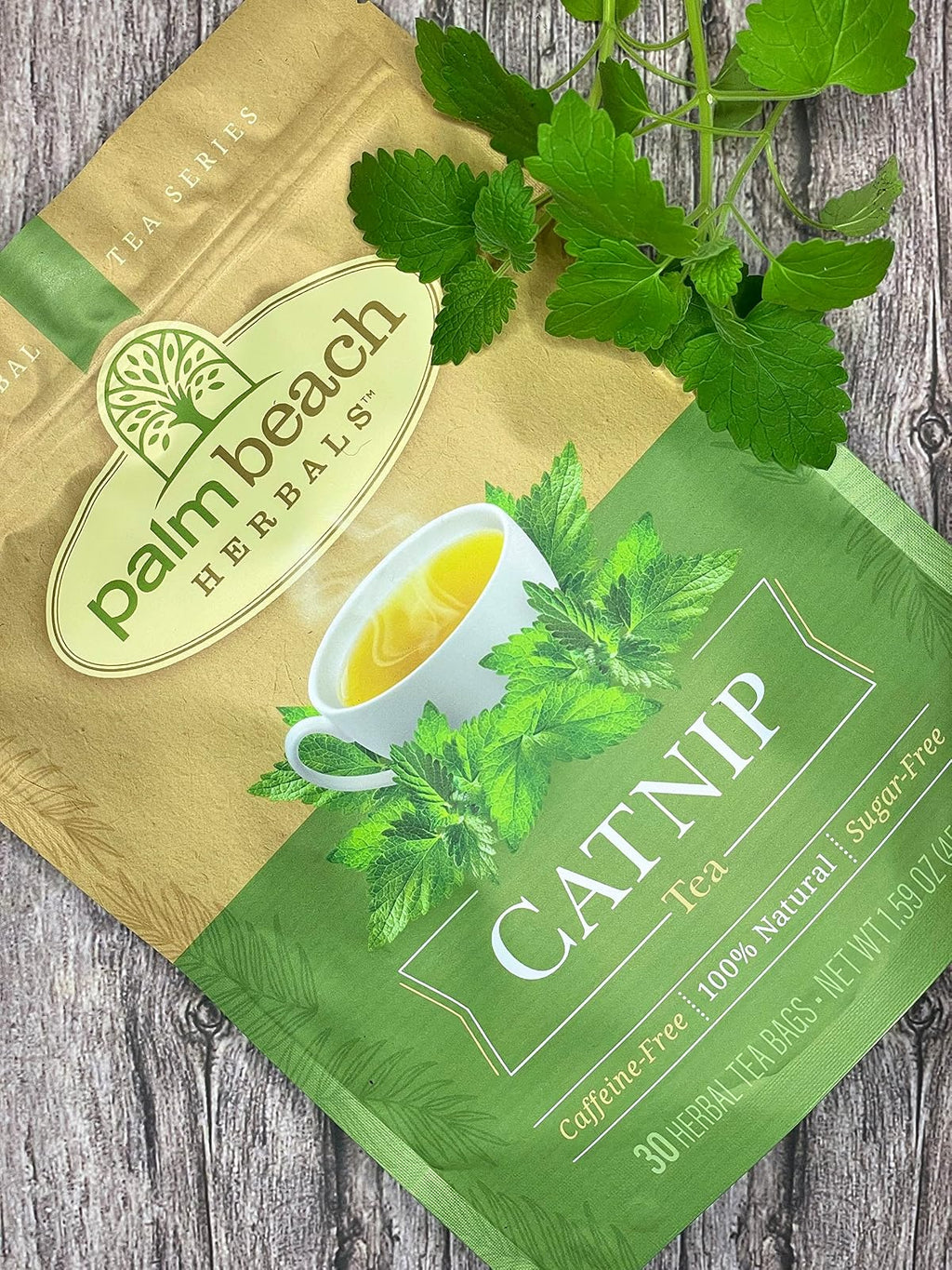 Herbal detox tea for feline wellness